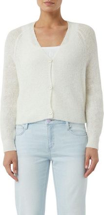 Comma Cardigan casual, bequem, Alpakamix, V-Ausschnitt