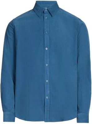 Samsøe & Samsøe Côte -Baumwollhemd - Blau