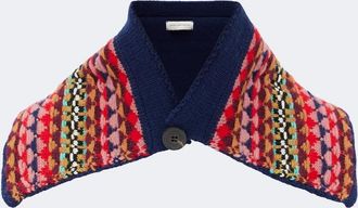 Dries Van Noten Kragen aus Wolle