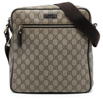 Gucci Hobo Bags - GG Supreme Crossbody - Gr. unisize - in Braun - f&uuml;r Damen