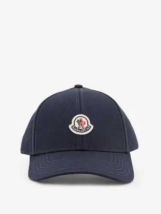 Moncler Cotton Baseball Hat - MONCLER - gender_Man