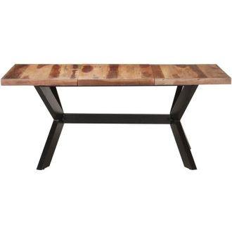 vidaXL Esstisch 180x90x75 cm Massivholz Honigfarben - Vidaxl