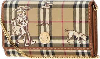 Burberry Hannah Wallet - Beige