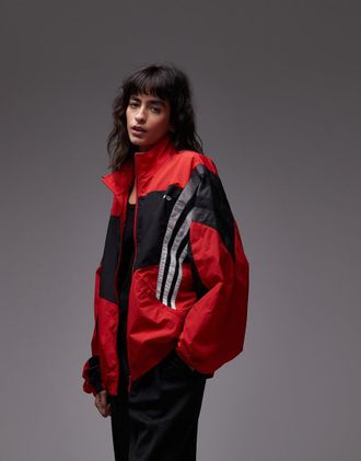 adidas Originals Santiago - Haut de surv&ecirc;tement - Rouge