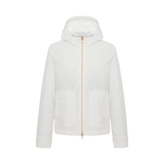 Colmar Femme, Vestes, Blanc, Taille: 38 FR Veste Blanche avec Motif Moderne en Relief