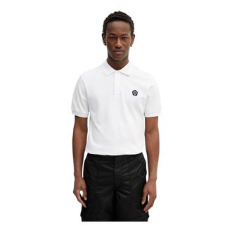 Kenzo Polo Boke Flower 2.0 Slim - Homme - Tops - Blanc - Taille: S
