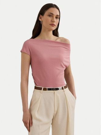 Lauren Ralph Lauren Bluse 2,00964E+11 Rosa Slim Fit