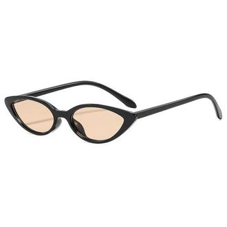 Generic Lunettes De Soleil Tendance &Agrave; Petite Monture For Hommes Et Femmes, Id&eacute;ales For Les D&eacute;placements En Ext&eacute;rieur Ou Vacances(Brown)