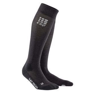 CEP Hiking Light Merino Socks für Damen | Lange atmungsaktive Wandersocken Lava Stone | Größe II