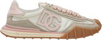 Dolce & Gabbana Femme, Chaussures, Multicolore, Taille: 36 1/2 EU Baskets Athl&eacute;tiques en Tissu