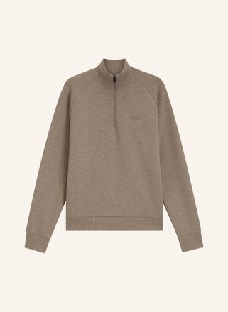HUGO BOSS Sweatshirt Sweat Regular Fit braun