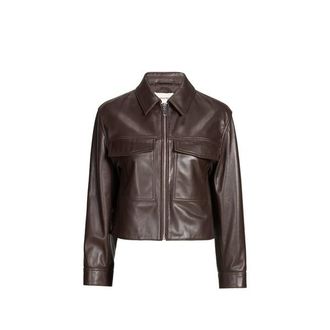 Saison 1865 Veste courte en cuir