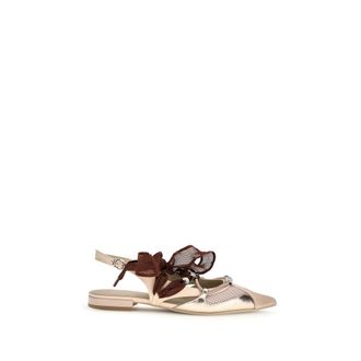 Pinko Ballerinas aus mehrfarbigem Kalbsleder Bos Taurus