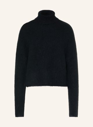 Juvia Rollkragenpullover Suzan Mit Alpaka schwarz