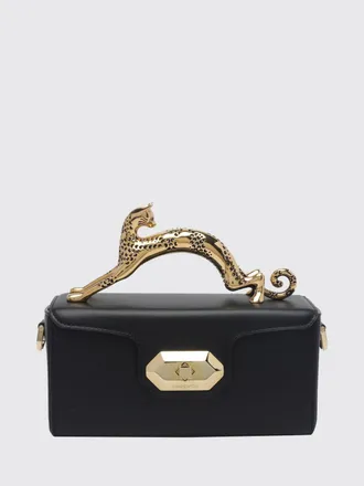 Lanvin Mini sac &agrave; main Pencil Cat en cuir de veau avec anse sculpturale