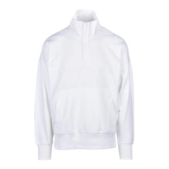 Calvin Klein Jeans Felpa - - Sweatshirts & Hoodies - Herren - Wei&szlig; - L