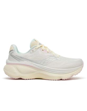 Saucony Hurricane 26 Sneaker in Silber und Cremewei&szlig;