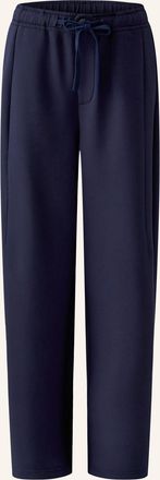 Oui Jerseyhose blau