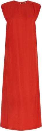 Nude Nude, Femme, Robes, Rouge, Taille: 40 FR Maxi Dress