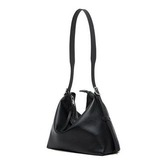 Generic Sac fourre-tout pour femme - Sac &agrave; main Hobo souple - Sac &agrave; bandouli&egrave;re en cuir v&eacute;ritable - Sacs &agrave; main souples sous les bras - Travail quotidien, Noi