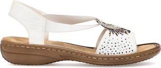 Rieker Sandalen Rieker 60880-80 Wei&szlig;