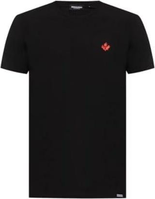 Dsquared2 T-shirt pour homme D9M205470 Noir, Noir, XXL