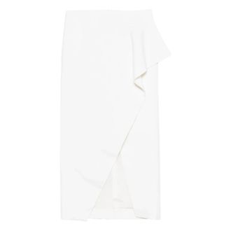 Khaite Jaia Midi Rock - - Skirts - Damen - Wei&szlig; - XS
