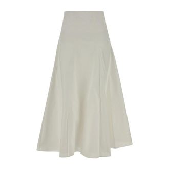 Jacquemus Femme, Jupes, Blanc, Taille: 38 FR La Jupe Triangle