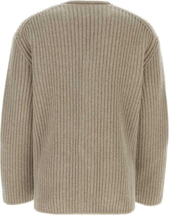 Bottega Veneta Sandmelange Exterior: Wool Cashmere Maglieria Sweater