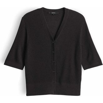 someday Tilina Cardigan - - Knitwear - Damen - Schwarzk - S