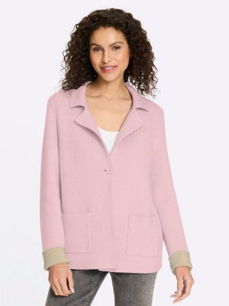 Heine Strickjacke Strickblazer Langarm Milanorib