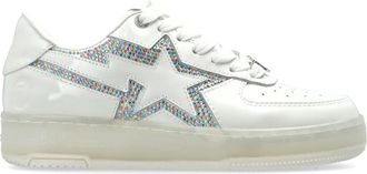 A Bathing Ape A Bathing Ape, Femme, Chaussures, Blanc, Taille: 34 EU Logo Baskets