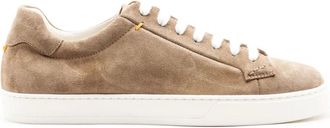 Doucal's Homme, Chaussures, Beige, Taille: 41 EU Suede Baskets