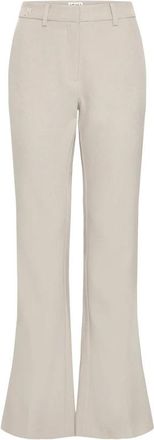 Ichi Ichi, Femme, Pantalons, Beige, Taille: 46 FR Wide Pantalons