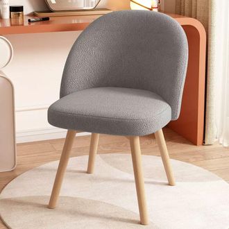 Generic Schminkstuhl, Drehbarer Schminkstuhl, Gepolsterter Schminkhocker mit Armlehnen-Design f&uuml;r Sch&ouml;nheitszimmer und Schlafzimmer