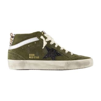 Golden Goose Mid Star Sneakers - - Shoes - Damen - Gr&uuml;n - 37 EU