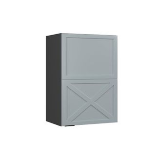 Vicco K&uuml;chenschr&auml;nke Fame-Line, h&auml;ngender K&uuml;chenschrank, Hellblau-grau, 50 cm