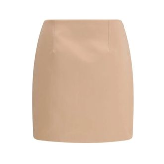 Chlo&eacute; Satinrock - - Skirts - Damen - Beige - XS