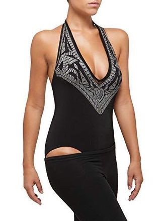 Sensi Body avec String, en Microfibre Douce, avec décolléte V Profond sans Coutures, Seamless Sensì Made in Italy