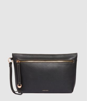 Vanessa Bruno Pochette Zipp&eacute; Noir