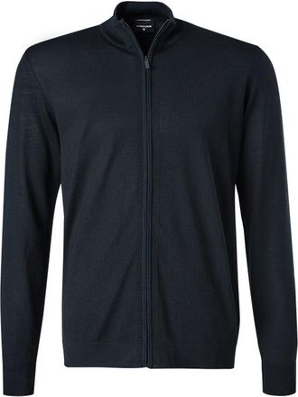 Strellson Herren Cardigan blau unifarben