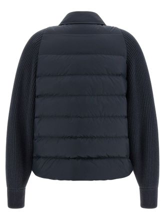 Brunello Cucinelli Quilted Water-Repellent Down Down Jacket - Black