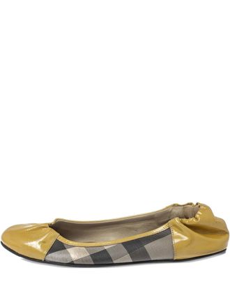 Burberry ballerines à motif Nova Check - Tons neutres