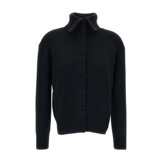 Lisa Yang Kaschmir Cardigan - - Knitwear - Damen - Schwarzk - S