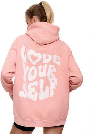 Worldclassca Hoodie Worldclassca Oversized LOVE SELF Hoodie Kapuzenpullover Sweatshirt