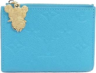 Louis Vuitton Portefeuille Pre-owned Monogram Empreinte - Femme - Pre-owned - Bleu - Taille: ONE Size