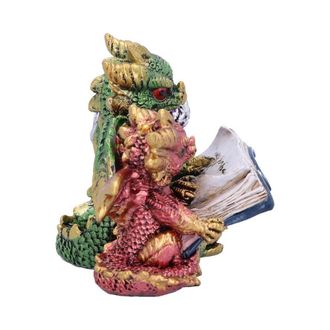 Nemesis Now Tales of Fire Lesebuch Drache Figur, Polyresin, Mehrfarbig, Einheitsgröße