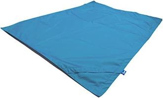 Bruni Housse de pouf amovible avec housse int&eacute;rieure - Housse de pouf pour tous les poufs rectangulaires de 180 x 140 cm - Housse de pouf XXL pour lint&eacute;rieu