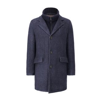 Gimos Strickmantel aus Woll-Melange