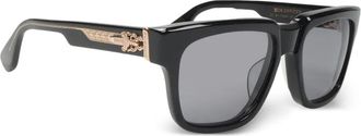 Chrome Hearts lunettes de soleil Box-Officer - Noir